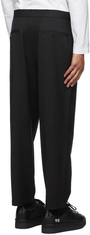 Y3 Cropped Straight-leg Trousers