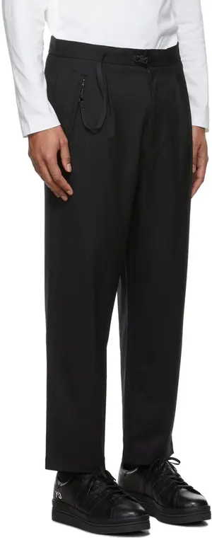 Y3 Cropped Straight-leg Trousers