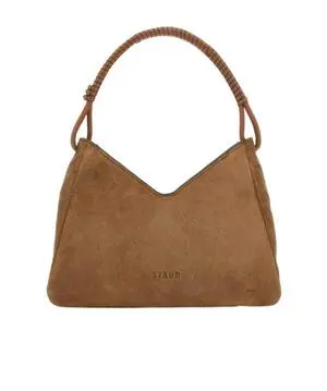 Staud Logo Detailed Zipped Tote Bag