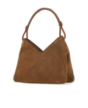 Staud Logo Detailed Zipped Tote Bag