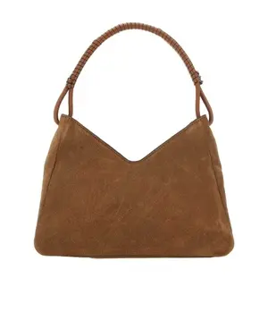 Staud Logo Detailed Zipped Tote Bag