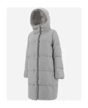 Herno Faux Fur-lined Quilted Down Coat