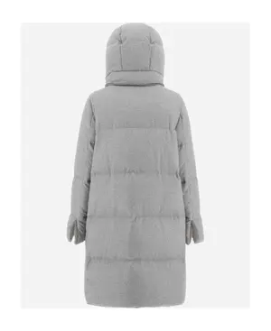 Herno Faux Fur-lined Quilted Down Coat