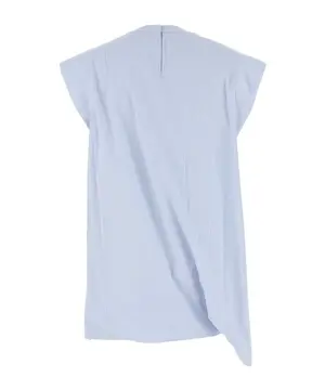 Sacai Striped Asymmetric Poplin Top