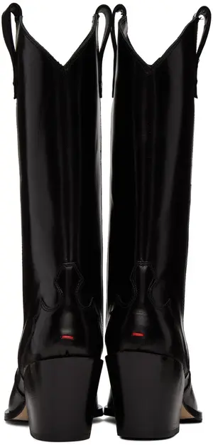 AeydĒ 70mm Pointed-toe Leather Boots