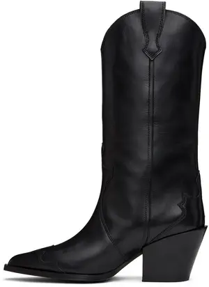 AeydĒ 70mm Pointed-toe Leather Boots