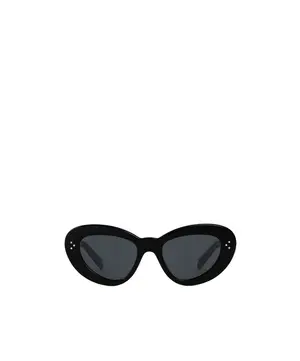 Celine Butterfly Acetate Sunglasses - Black