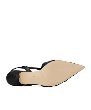 SCAROSSO Clio Slingback Pumps - Black