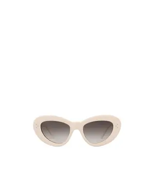 Celine Butterfly Acetate Sunglasses - Ivory