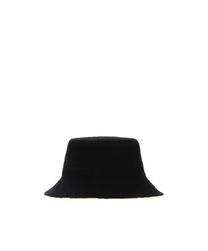 Burberry Reversible Gabardine Bucket Hat - Black