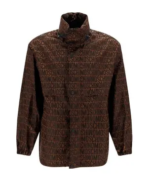 Moschino Long-sleeve Printed Jacket