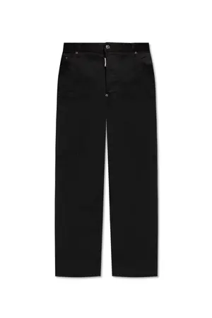 Dsquared2 Straight Leg Loose Jeans