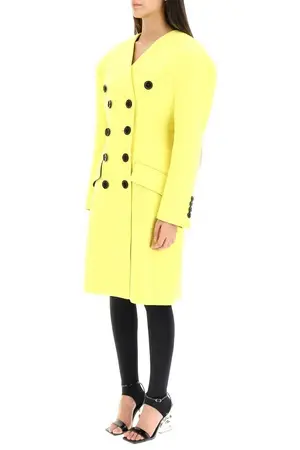 Dolce & Gabbana Double-breasted Drop Shoulder Coat