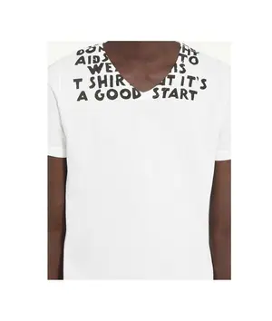 MAISON MARGIELA V-neck Sida Jersey