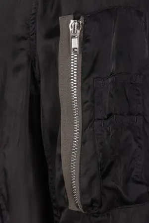 Rick Owens Crinkled Bomber Jacket