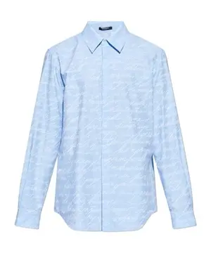 Men's Balmain Blue Shirts
