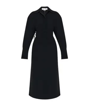 Victoria Beckham Button Detailed Dresses