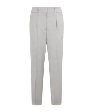 Peserico Front-pleat Straight-leg Pants