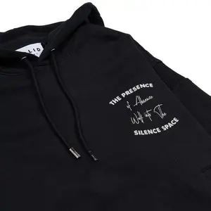 SOLID HOMME Long Sleeve Hooded Sweater