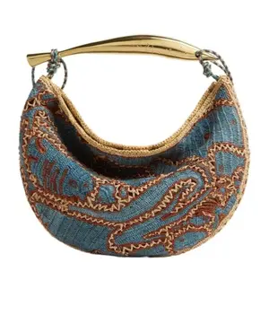 Bottega Veneta Sardine Woven Top Handle Bag