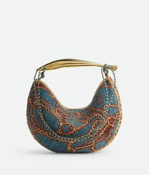 Bottega Veneta Sardine Woven Top Handle Bag