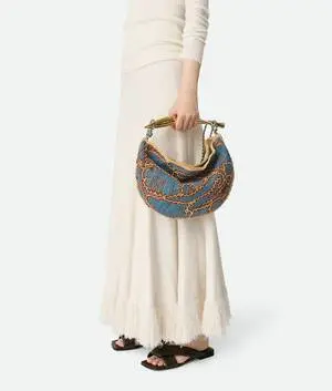 Bottega Veneta Sardine Woven Top Handle Bag