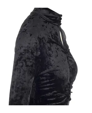 Isabel Marant Étoile Cut-out Velvet Top