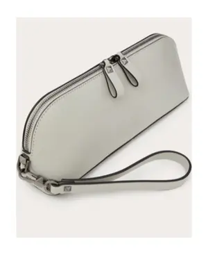 Valentino Garavani Rockstud Zipped Clutch Bag