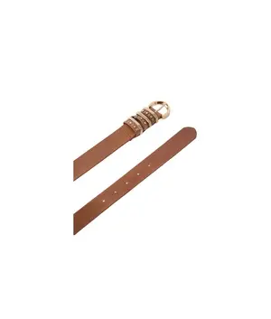 Pinko Embellished Leather Belt