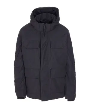 Canada Goose Maitland Logo Patch Down Jacket - Black