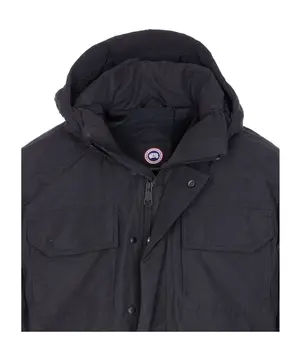 Canada Goose Maitland Logo Patch Down Jacket - Black