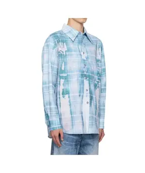 Andersson Bell Trompe L'oeil Printed Check Shirt