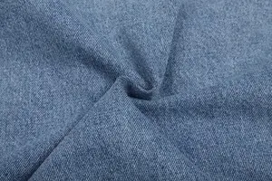 LIUREGALI Stitched Long-sleeve Denim Shirt