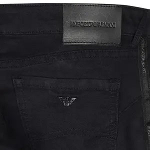 Emporio Armani Straight Leg Jeans - Black