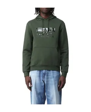 EA7 Logo Hooded Sweater