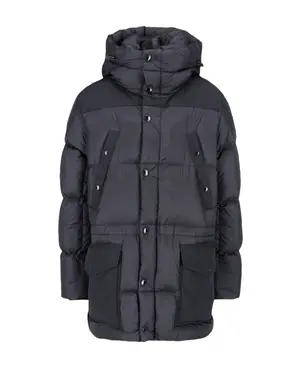 Burberry High-neck Hooded Down Coat