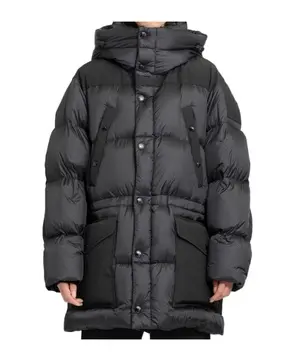 Burberry High-neck Hooded Down Coat