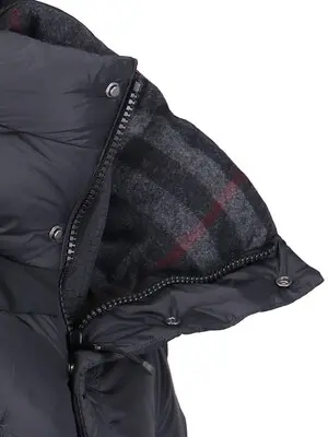Burberry High-neck Hooded Down Coat
