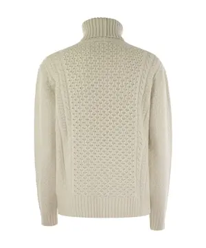 Fabiana Filippi High Neck Long Sleeve Knitted Jumper