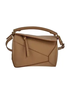 Loewe Loewe Puzzle Mini Shoulder Bag Nude