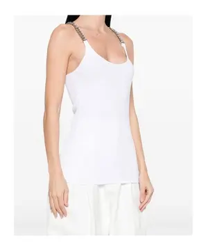 Stella McCartney Chain Strap Ribbed Vest
