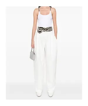 Stella McCartney Chain Strap Ribbed Vest