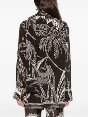 F.R.S FOR RESTLESS SLEEPERS Botanical Print Shirt