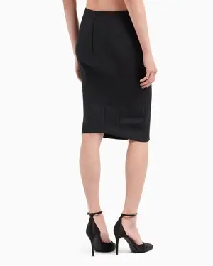 Giorgio Armani High-waisted Fitted Skirt