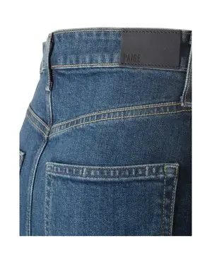 Paige Maxi Denim Skirt With Front Slit
