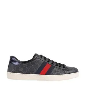 Gucci Ace Gg Supreme Sneakers - Black