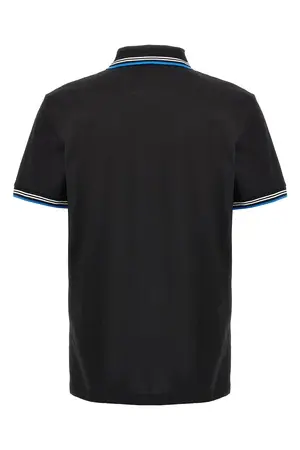 Hugo Boss Logo Printed Short-sleeved Polo Shirt