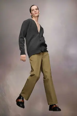 MAISON MARGIELA V-neck Button-up Cardigan