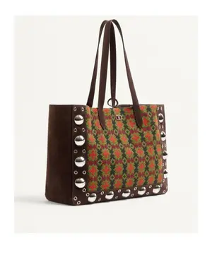 Valentino Garavani Nellcôte Large Jacquard Tote Bag