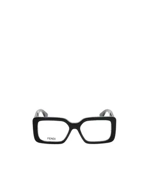 Fendi Rectangular Frame Glasses - Black